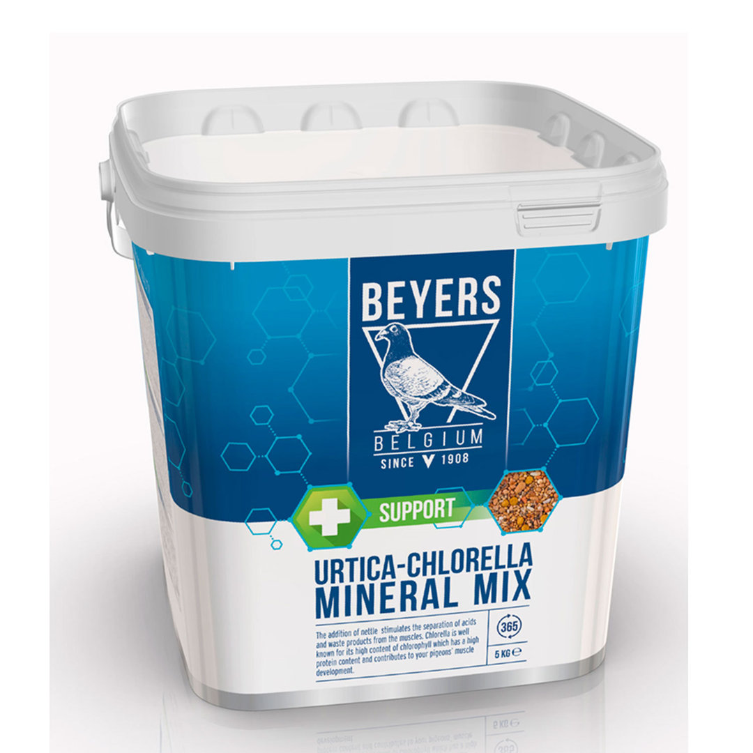 Beyers Urtica Chlorella Mineral Mix, 5 kg. - WINKIE European Breeding ...